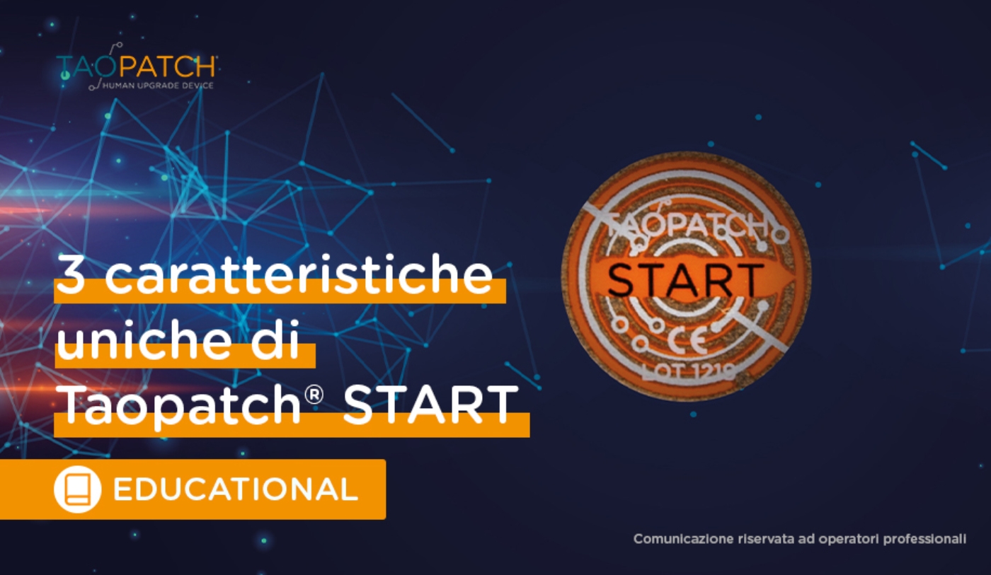 3 caratteristiche uniche di Taopatch® START